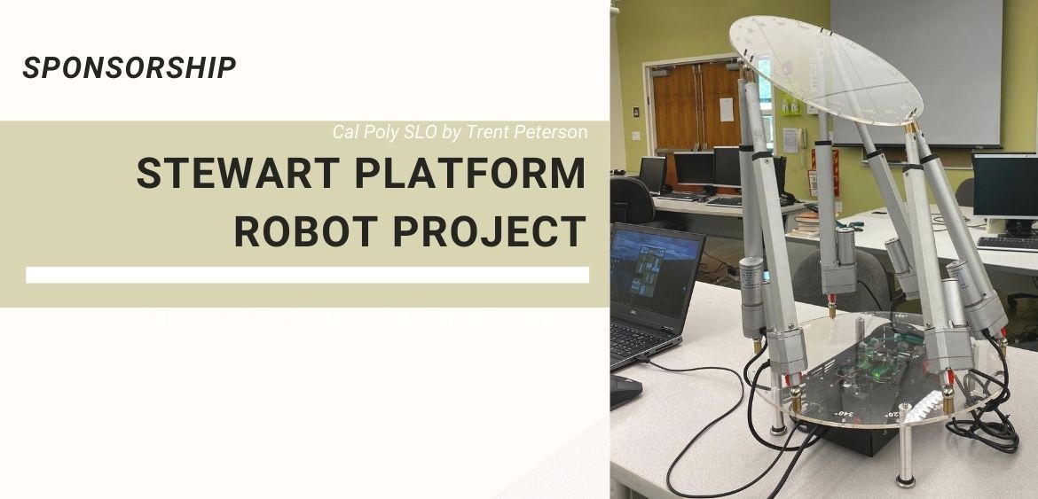 Sponsorship Project Stewart Platform Robot Progressive Automations