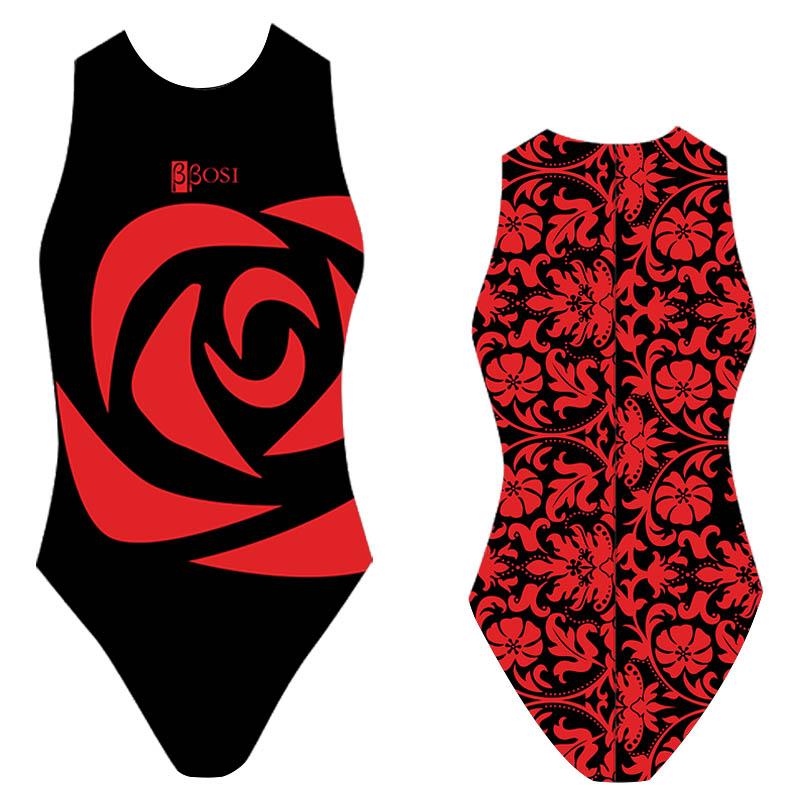 Bbosi Rose Womens Water Polo Suits Costume Waterpoloshop