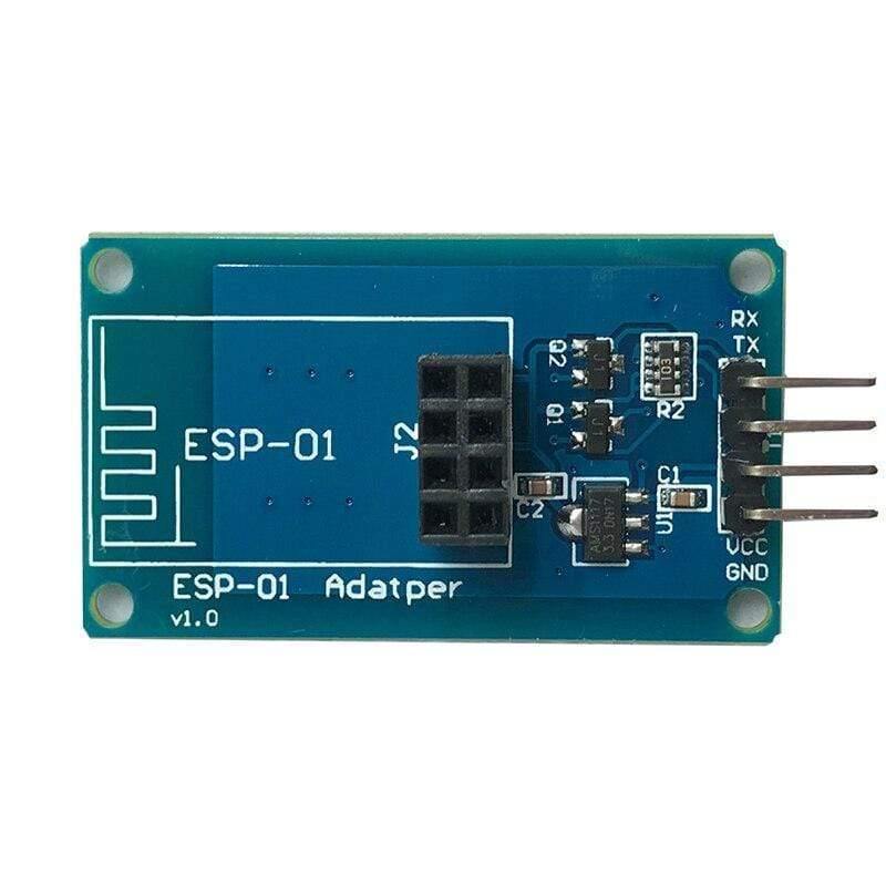 ESP8266 ESP-01 Serial WiFi Wireless Adapter Module 3.3V 5V Esp01 Breakout PCB Adapters ...