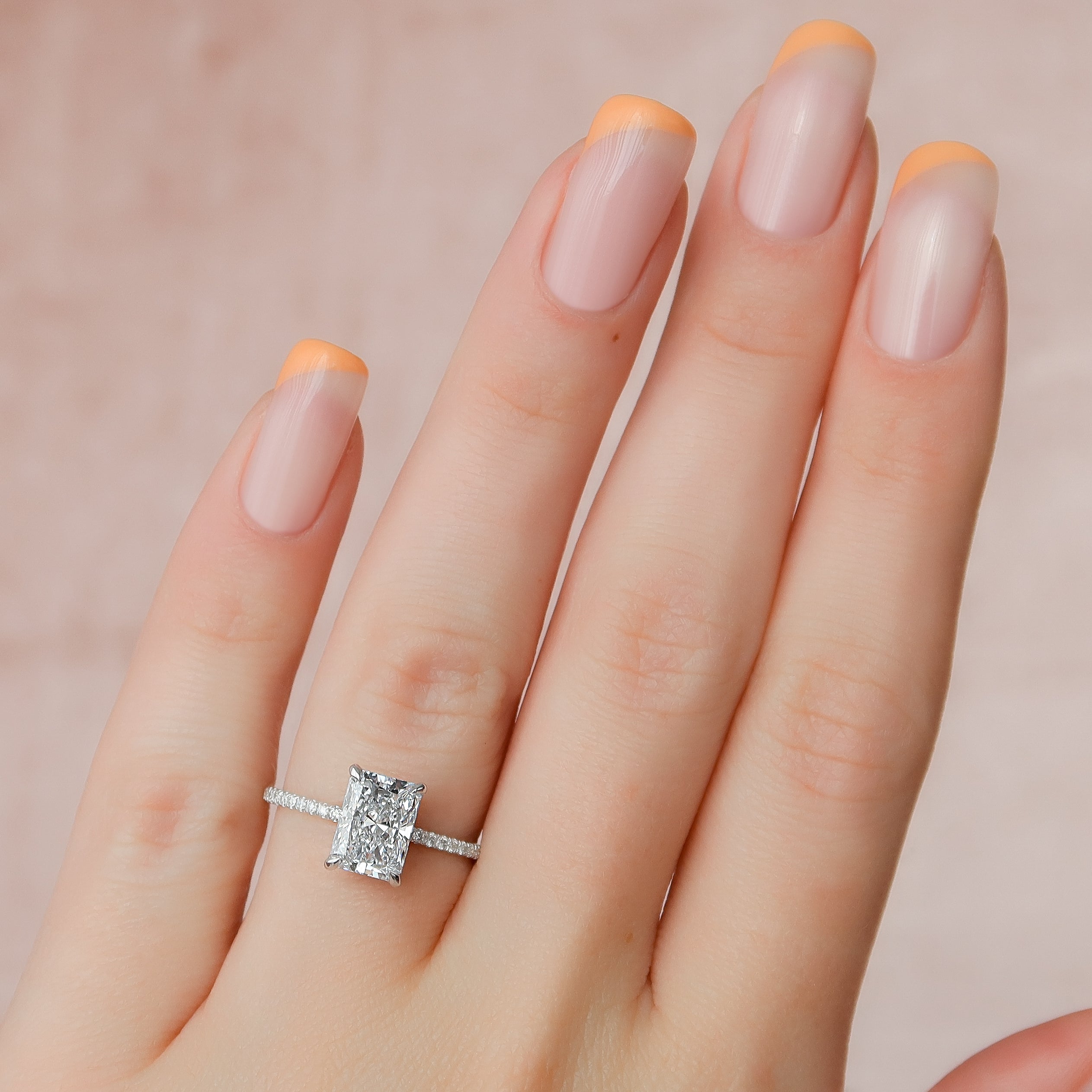 2.5 carat radiant diamond store