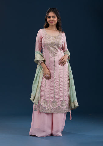 Zari work dress material online store