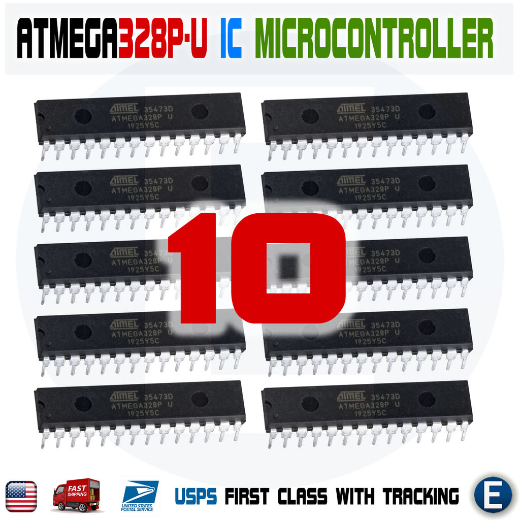 10pcs ATmega328P-U IC Atmel Chip ATmega328P DIP28 MCU Arduino IC ATmeg – eElectronicParts