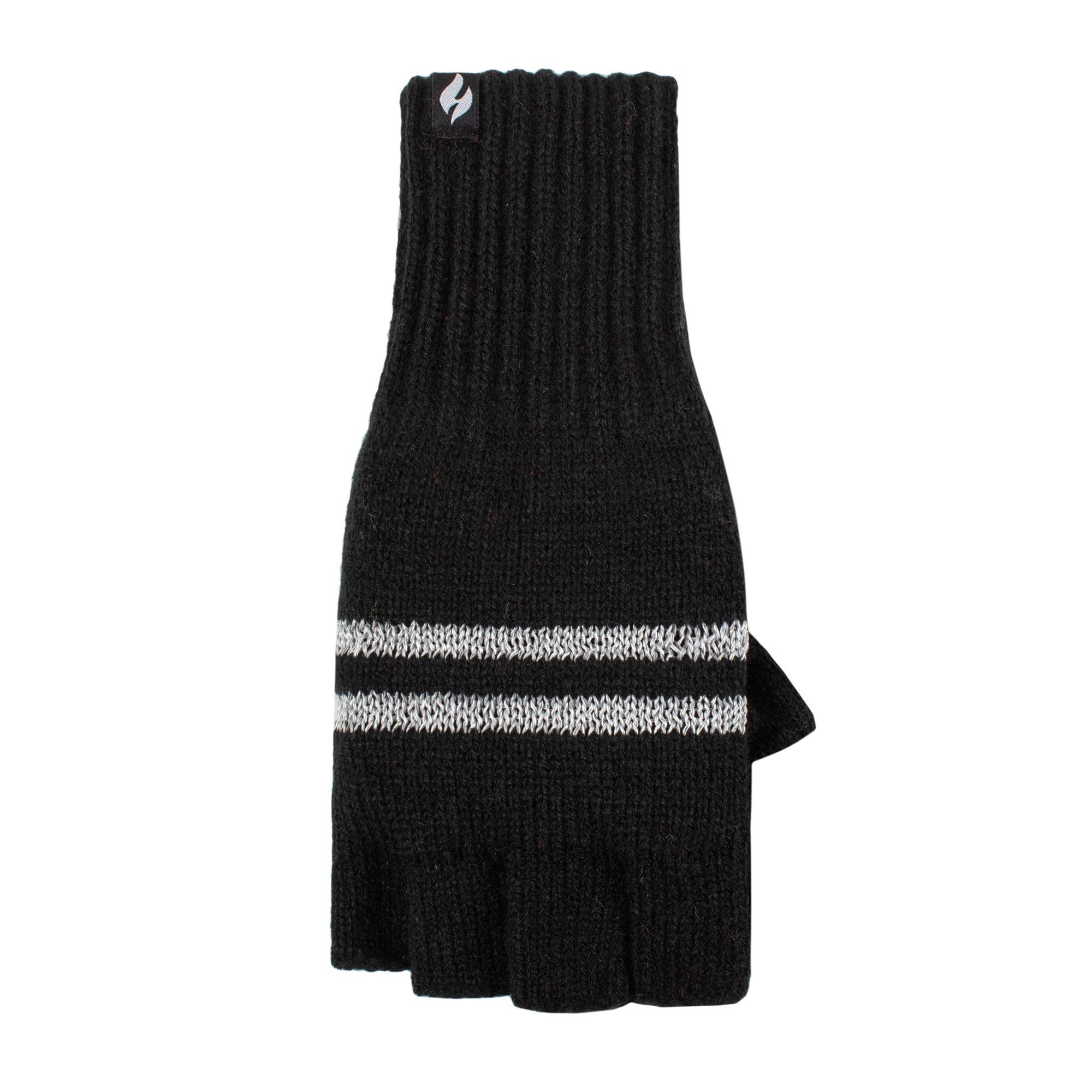 Mens Workforce Fingerless Gloves Black Heat Holders Reviews On