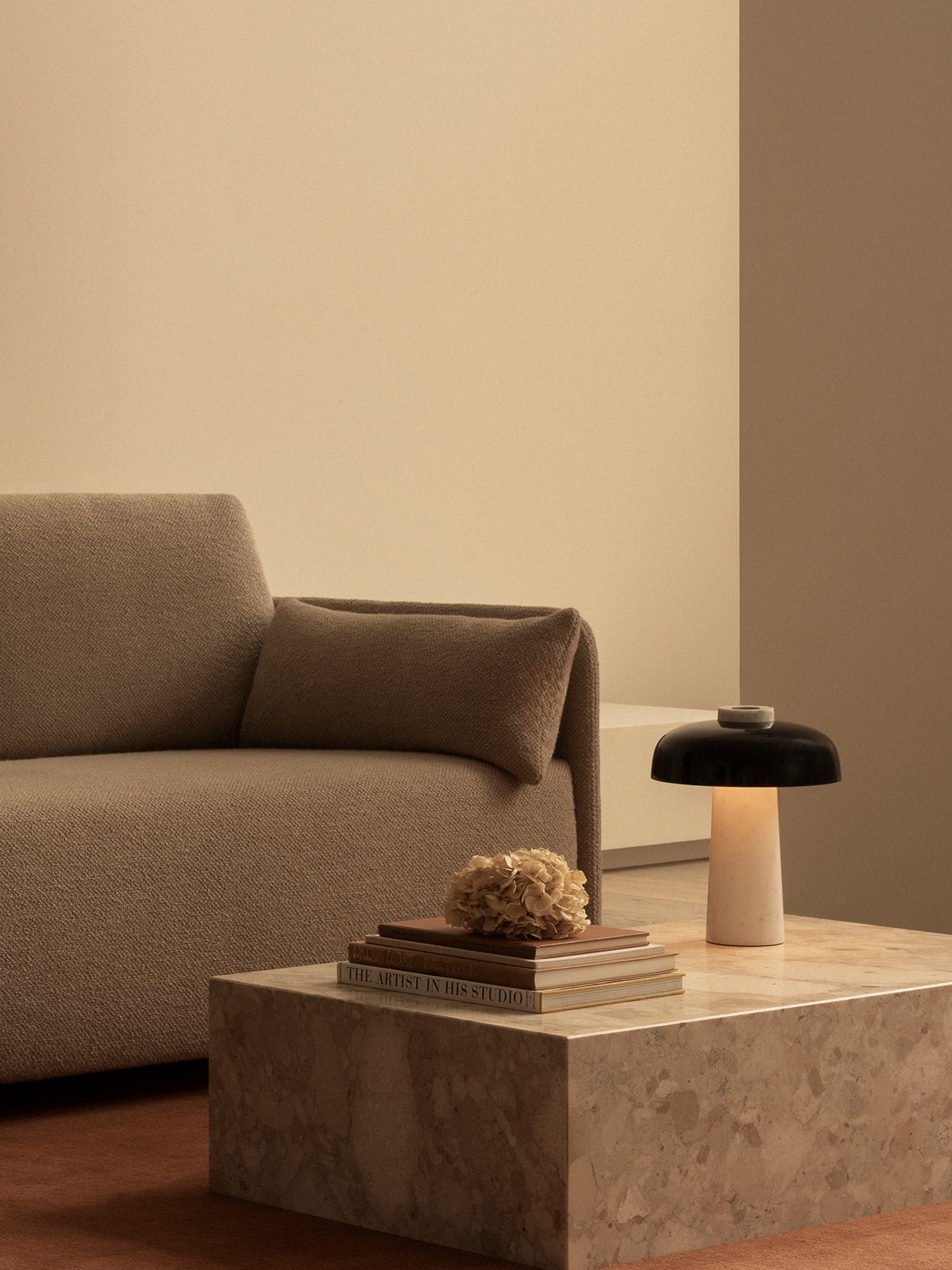 Plinth Marble Table by Norm Architects Audo Furniture Decor