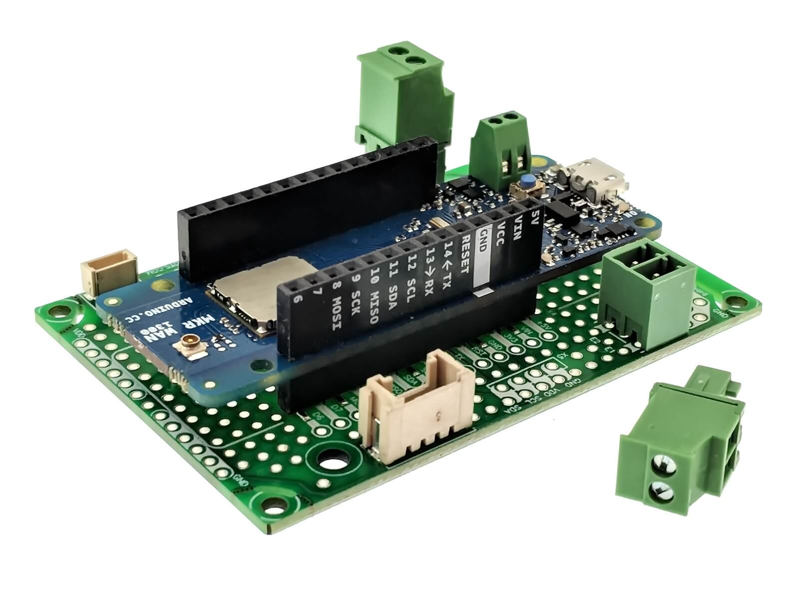 qGroundMini DIY IOT Arduino MKR Compatible PCB Kit – IOT-BOTS.COM