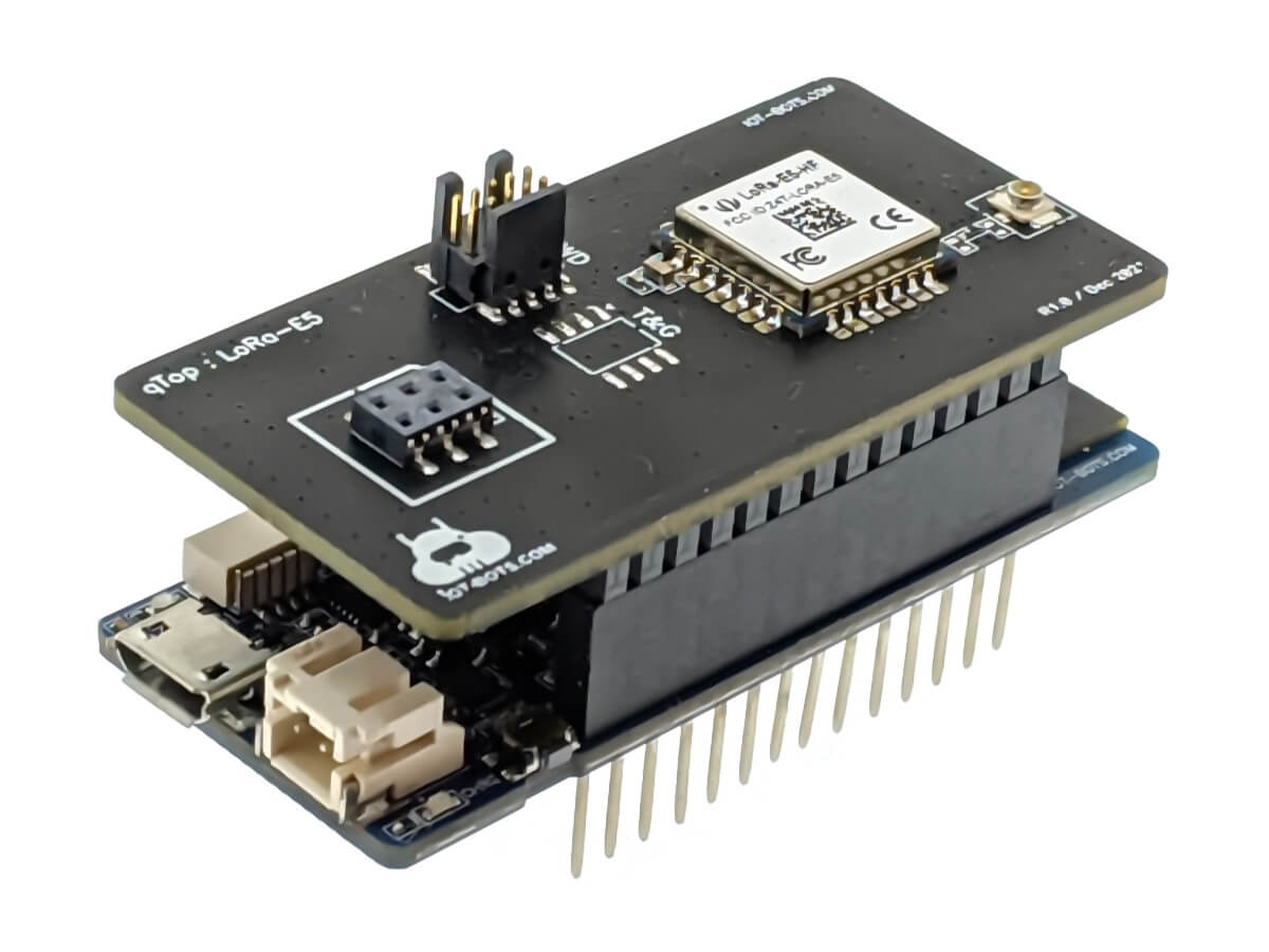 qTop Arduino MKR Compatible LoRa Seeed LoRa-E5 shield – IOT-BOTS.COM