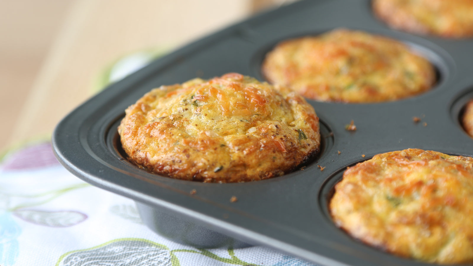 Crustless Mini Quiches Manitoba Harvest