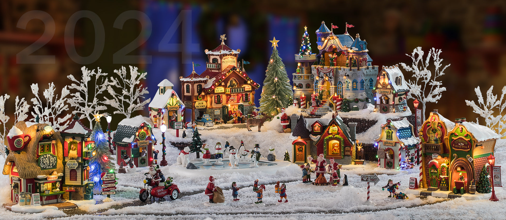Lemax Christmas Village 2024 Contest House of Holiday
