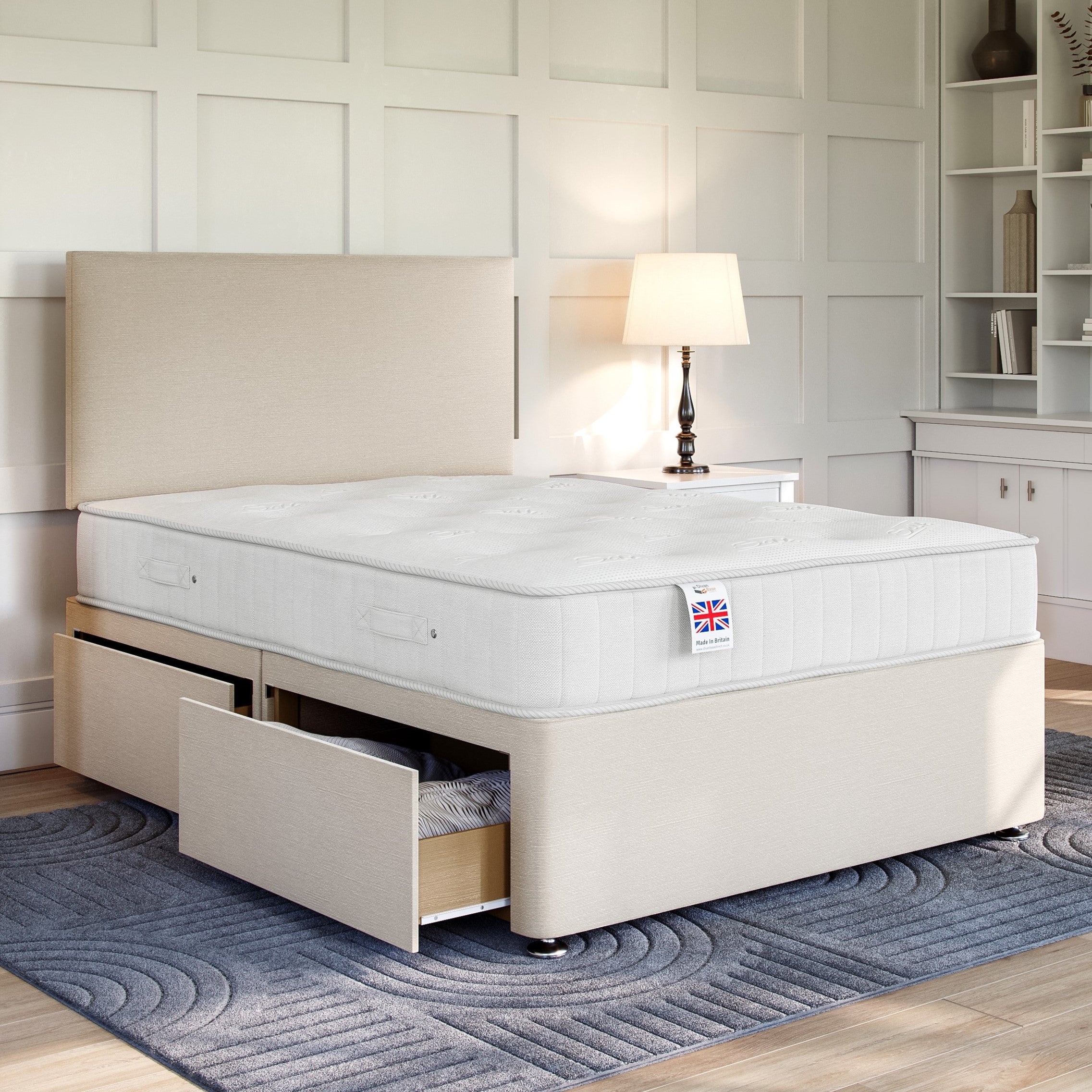 Divan Base Direct Fast Free Delivery Manufactured In The UK