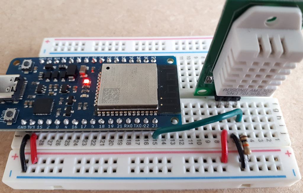DHT22 ESP32: Mesurer température & humidité en code Arduino