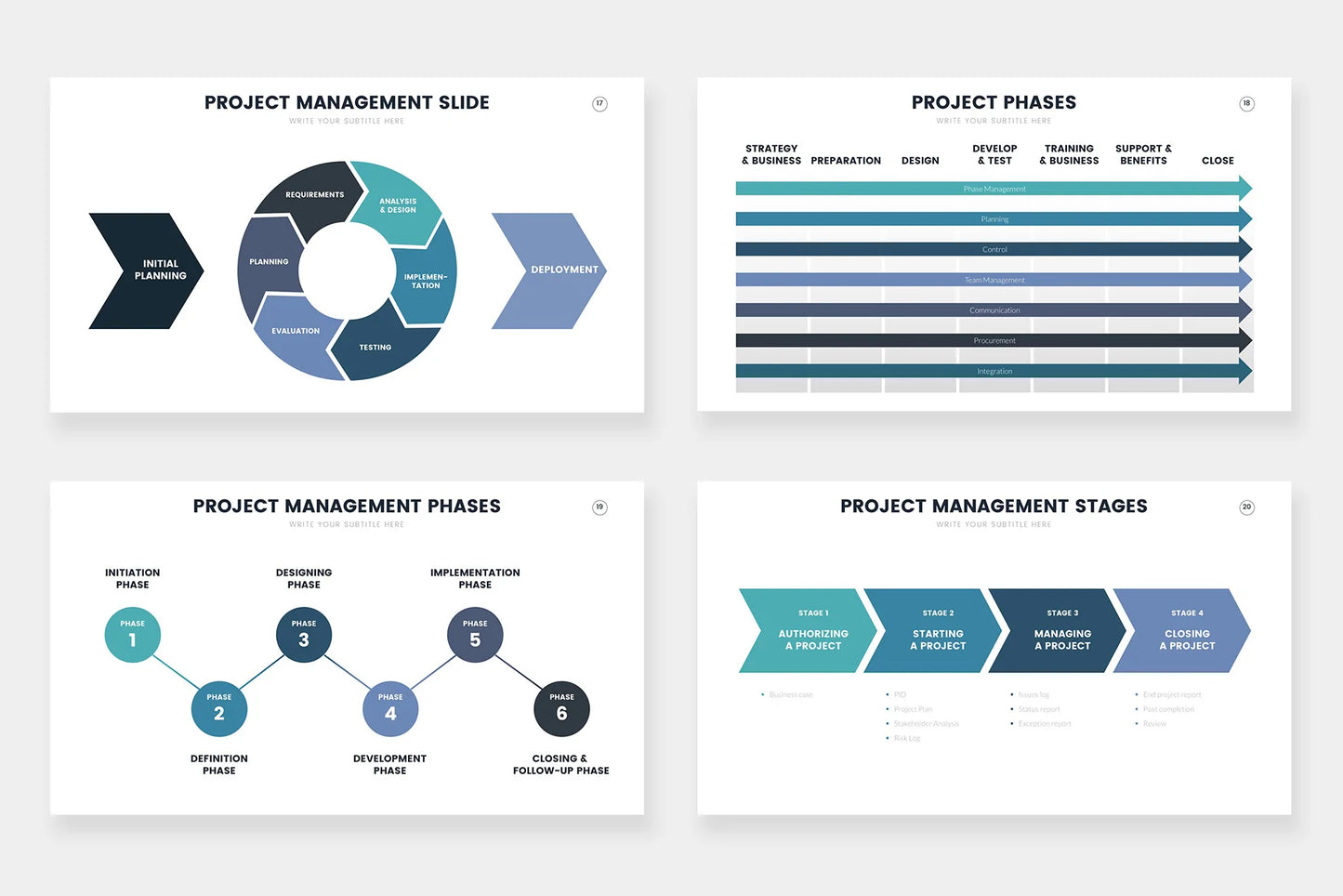 Project Management Infographics Templates PowerPoint Template - Slides ...