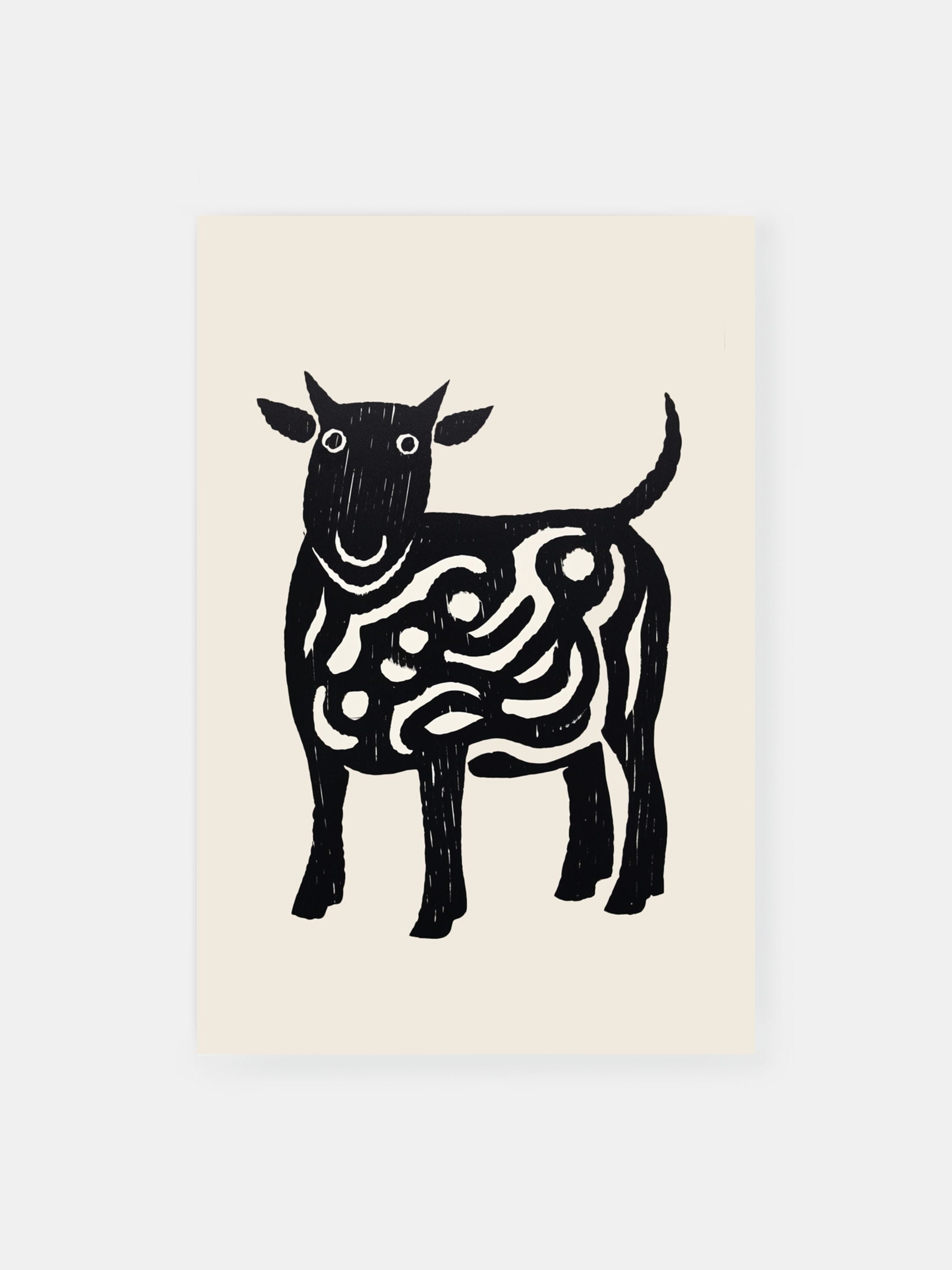 Dark Goat Poster Klumo Shop
