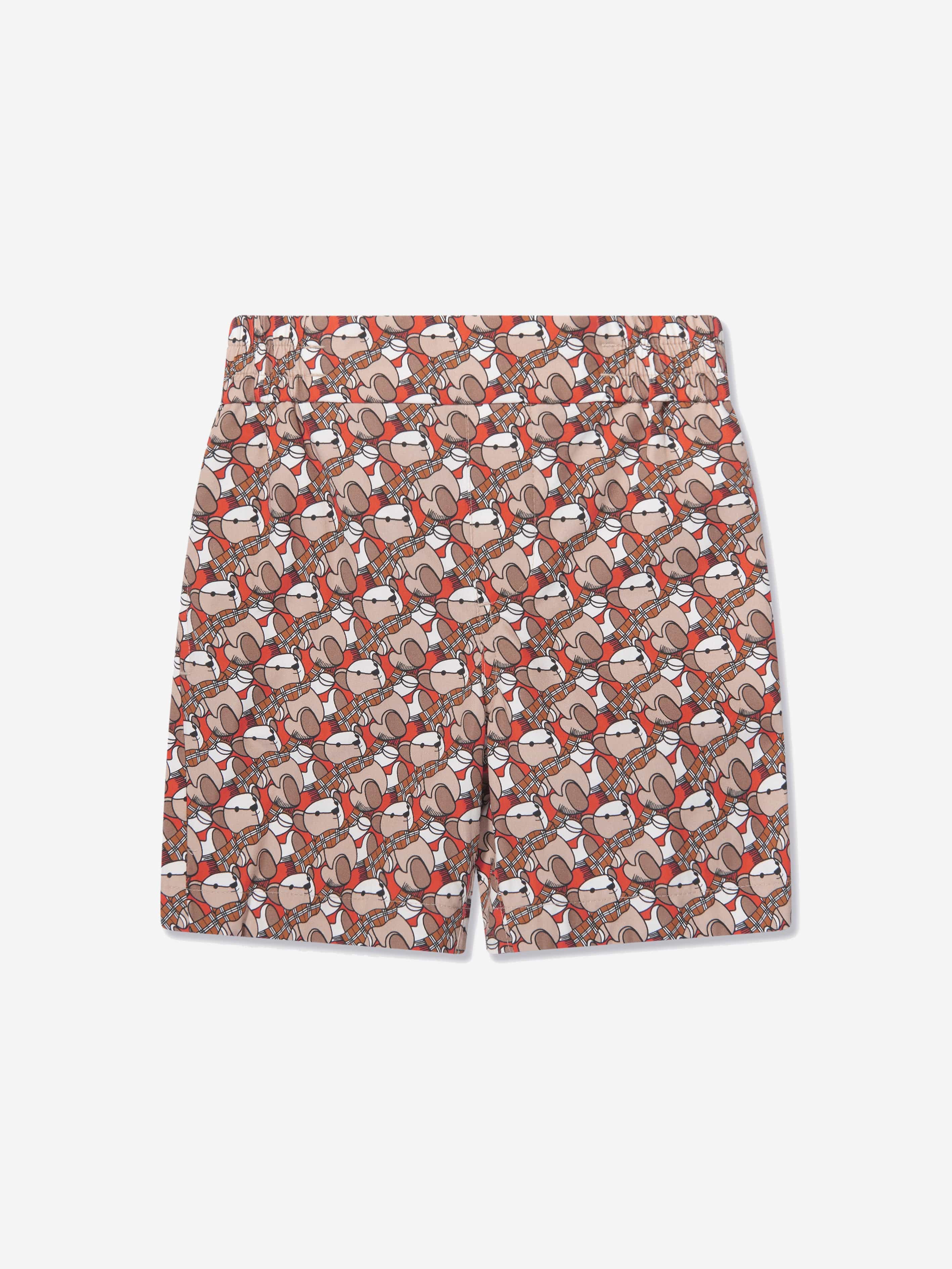 Burberry Kids Burberry Boys Beige Vintage Check Cotton Shorts Childsplay Clothing