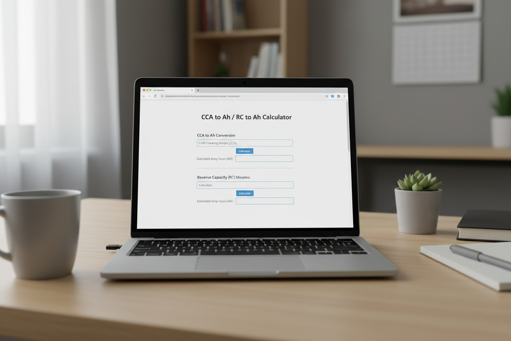 How to Convert CCA to Ah (Amp-Hours): Reliable Methods, RC Shortcut ...