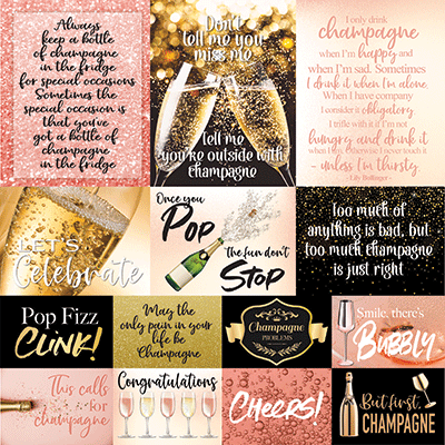 Cheers: Bubbly Celebration - Designs By Reminisce