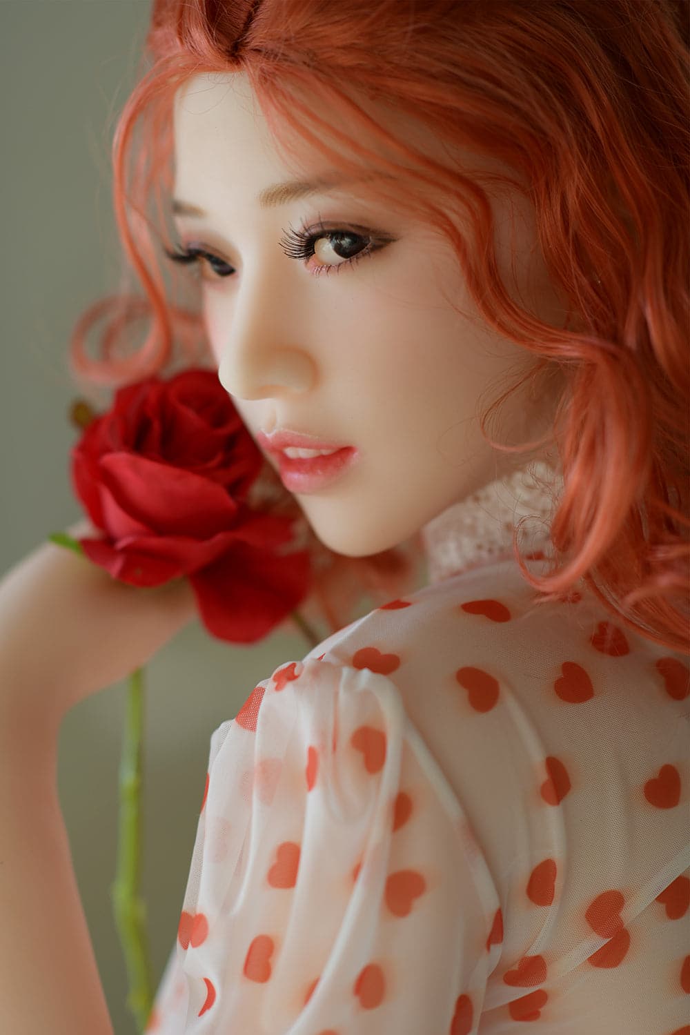 165cm5ft5 F Cup Small Breasted Pink Hair Sex Doll Betterlovedoll