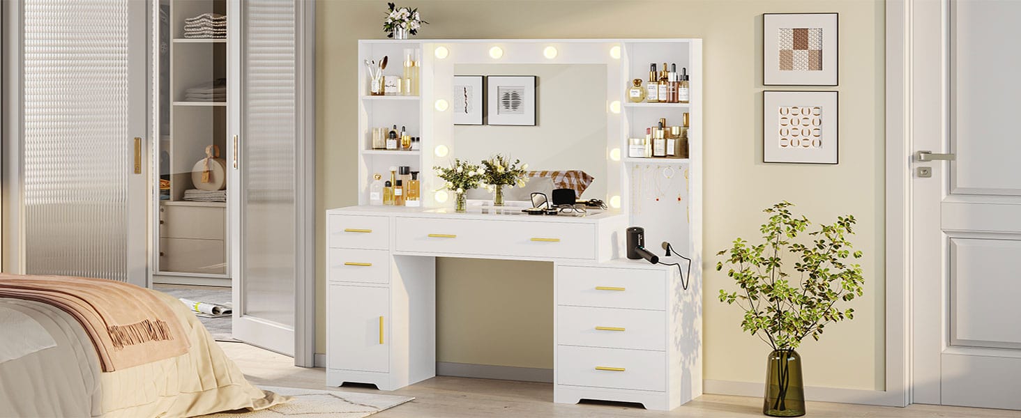 Office desk vanity store