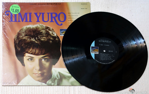Timi Yuro ‎ Timi Yuro 1966 Stereo Vinyl Voluptuous Vinyl Records