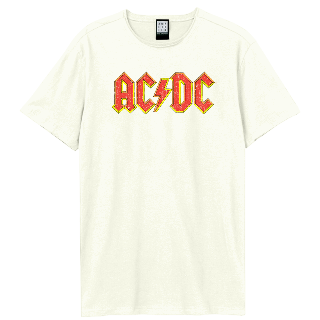 Acdc Logo T Shirt Premium 100 Cotton Backstage Originals