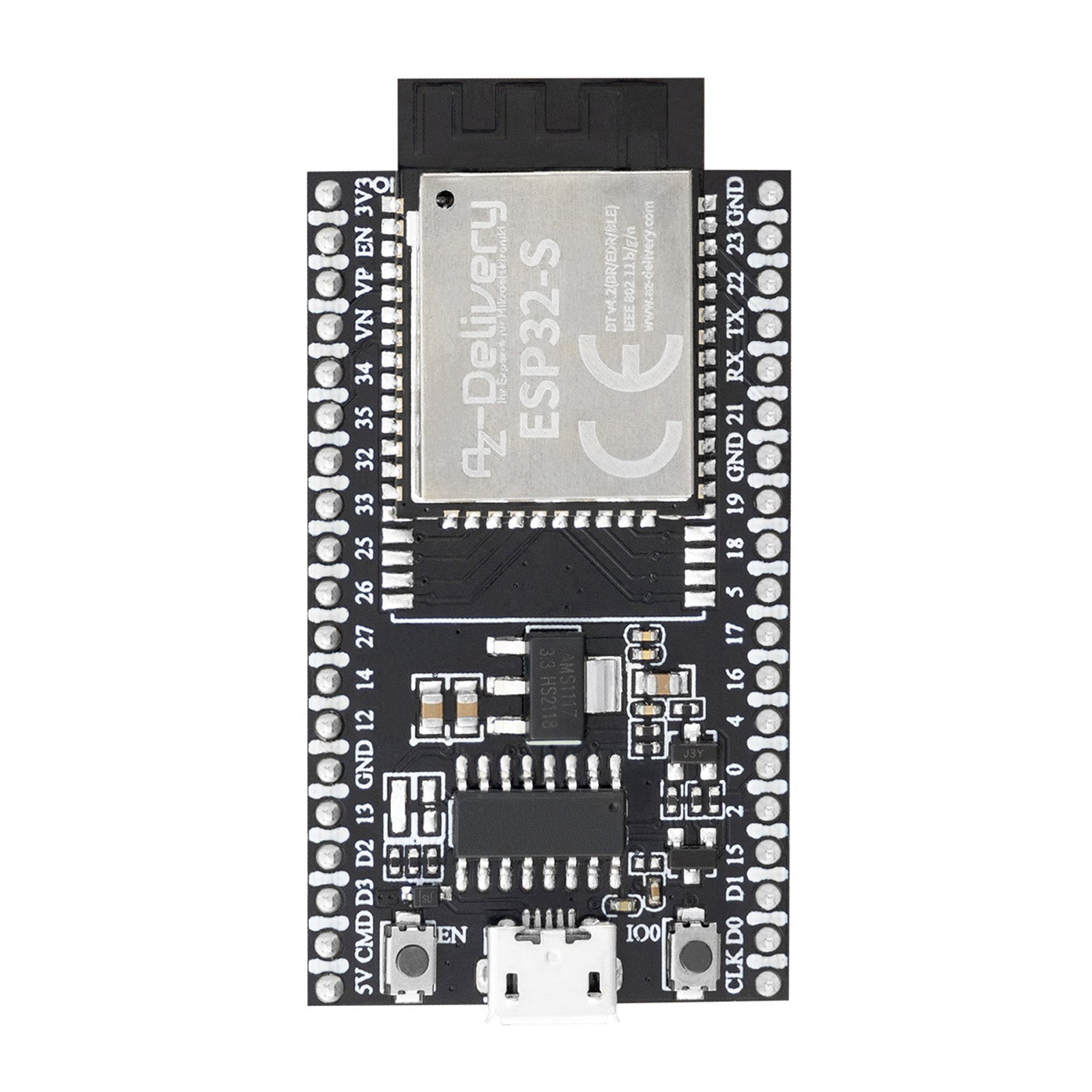 Esp32s Dev Kit C V4 Nodemcu Wlan Dev Board Compatible With Arduino Az Delivery