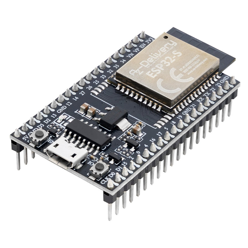 ESP32S Dev Kit C V4 NodeMCU WLAN Dev Board kompatibel mit Arduino – AZ-Delivery
