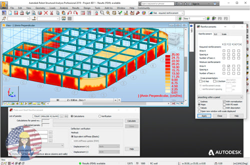 Autodesk Robot 2019 Tutorial | RC | II – Virginia E-Learning&Training