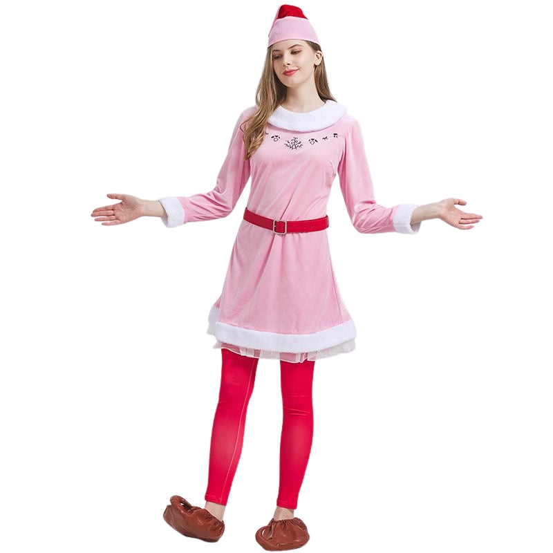 Elf Costume Christmas Buddy Jovi Jacket Belt Pants Holiday Green Party Hiipps