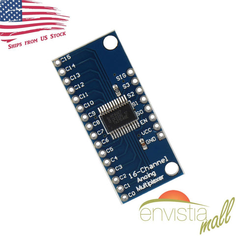 CD74HC4067 16-Channel Analog Digital Multiplexer Breakout Board Module – Envistia Mall