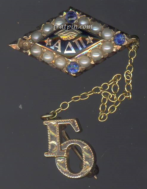 Alpha Delta Pi – Frat Pin